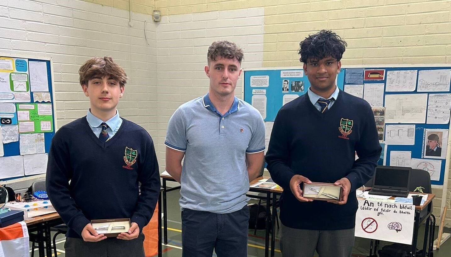 Transition year class graduation in St Mary's Academy CBS - Clonmore ...